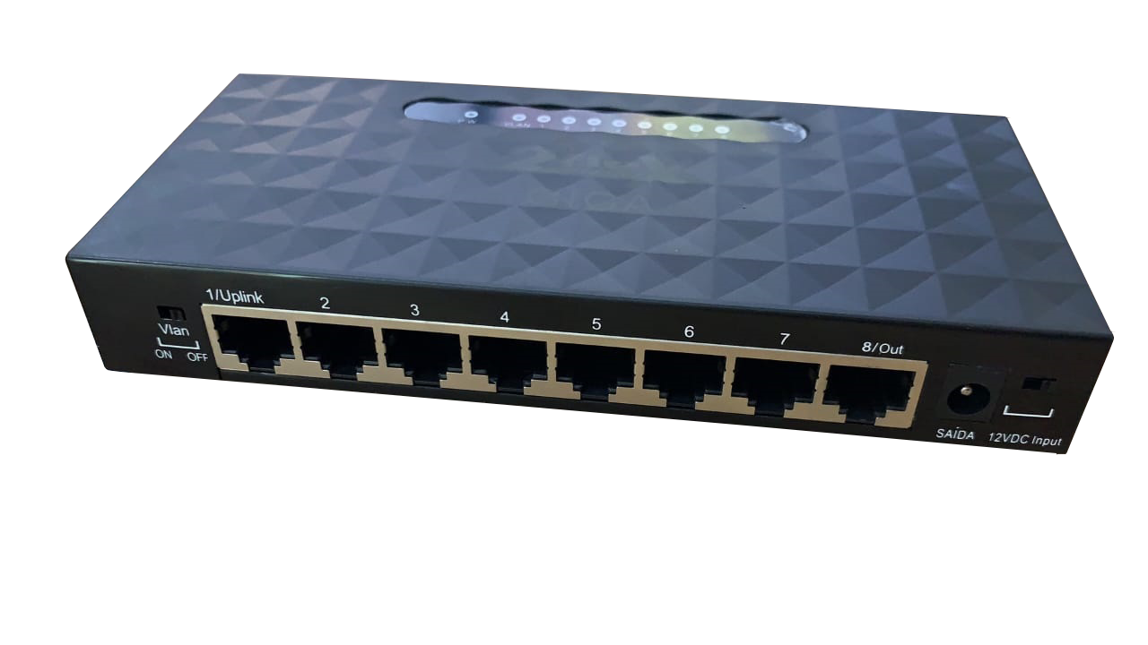 Switch PoE Reverso Giga - 2 Flex Telecom