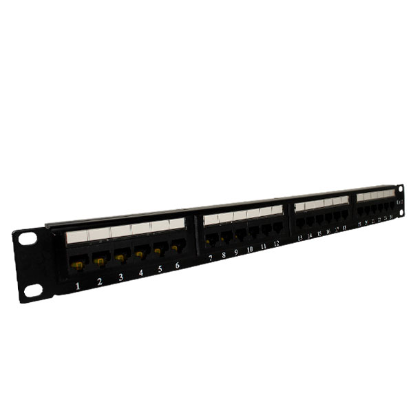 Patch Panel 24 portas Cat6 - 2 Flex Telecom