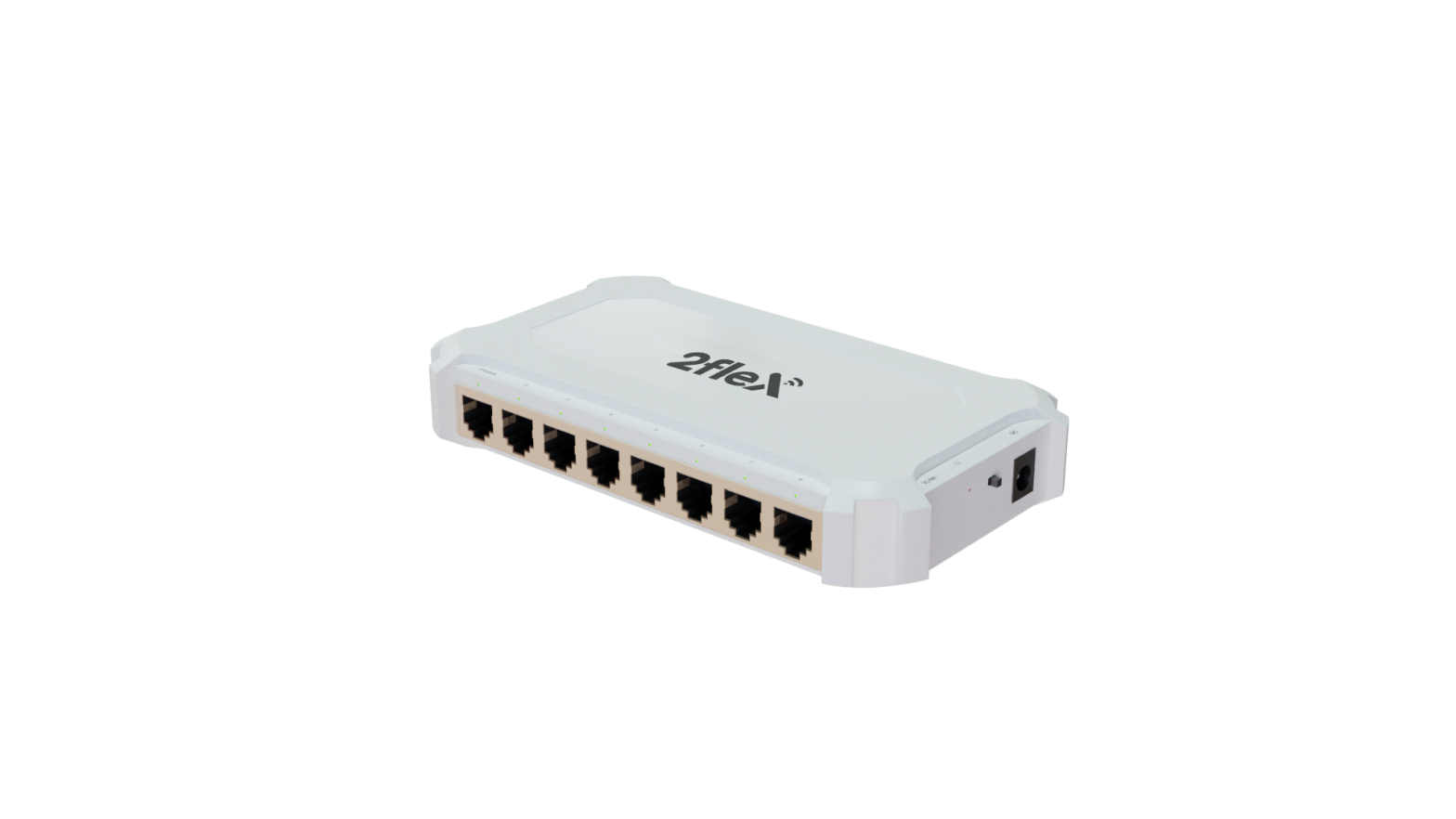 Switch PoE Reverso Plus 8 portas Fast Ethernet 2 Flex Telecom