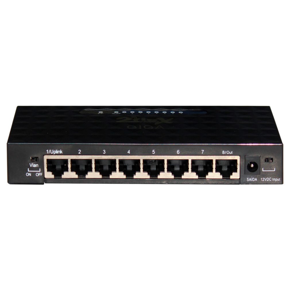 Switch PoE Reverso Giga - 2 Flex Telecom
