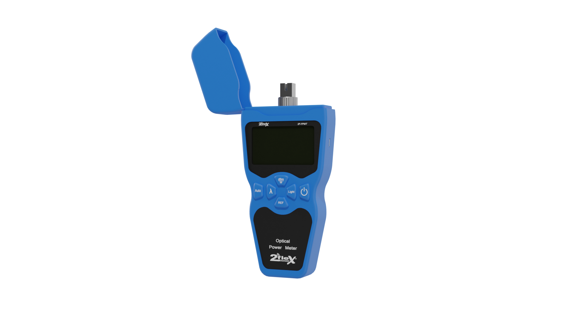 Power meter óptico da 2 Flex Telecom - Medidor de potência portátil