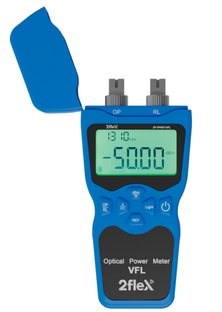 Power Meter com VFL - Powermeter com caneta laser