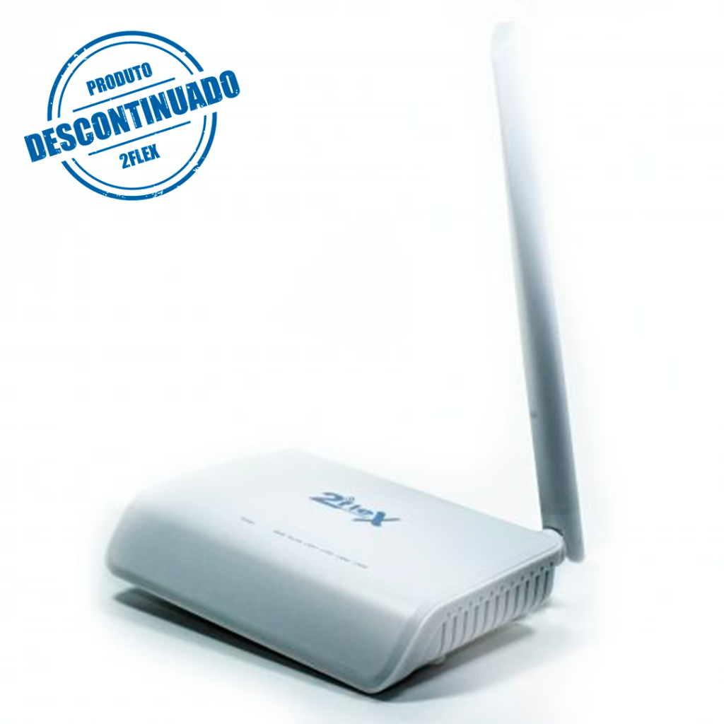 Roteador Wireless Antena Fixa - 2 Flex Telecom