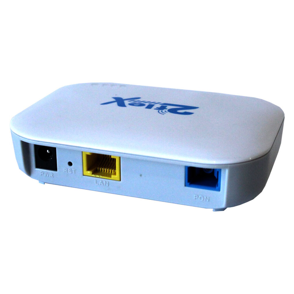 ONU GPON BRIDGE 2 Flex Telecom para acesso de alta velocidade