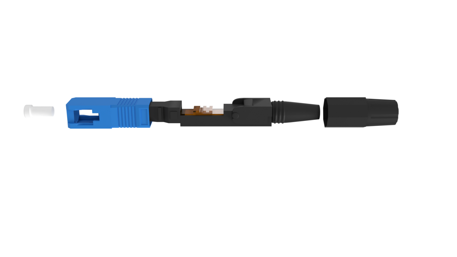 Conector óptico de rosca UPC 2 Flex Telecom - Conector de rosca