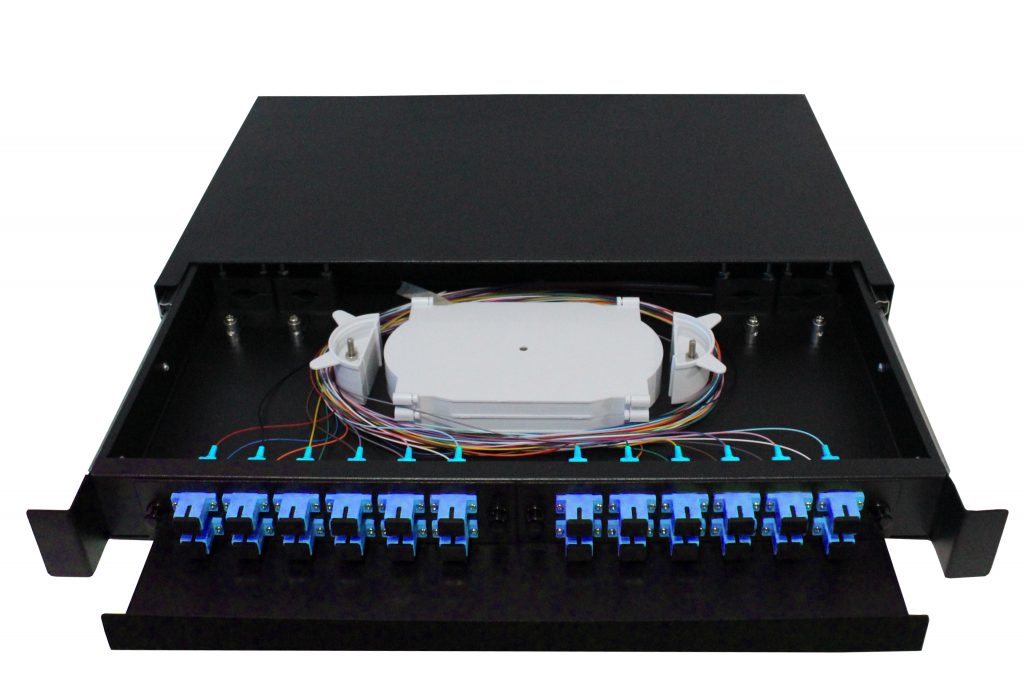 Distribuidor Interno Óptico 24 FO UPC - 2 Flex Telecom