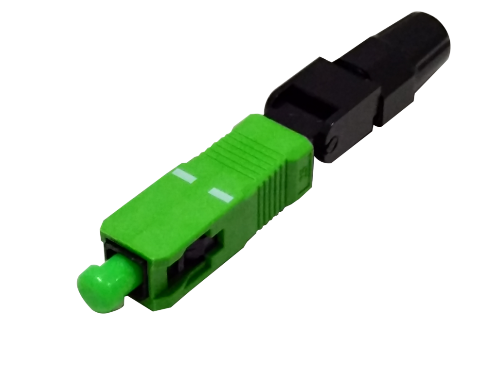 Conector óptico de rosca APC - Conector de campo