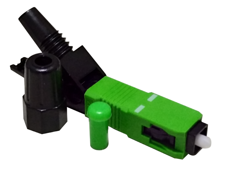 Conector óptico de rosca APC - Conector de campo