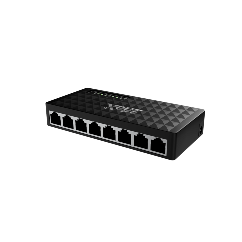 Switch Poe Reverso Gigabit Plus 8 portas ativas 2 Flex Telecom