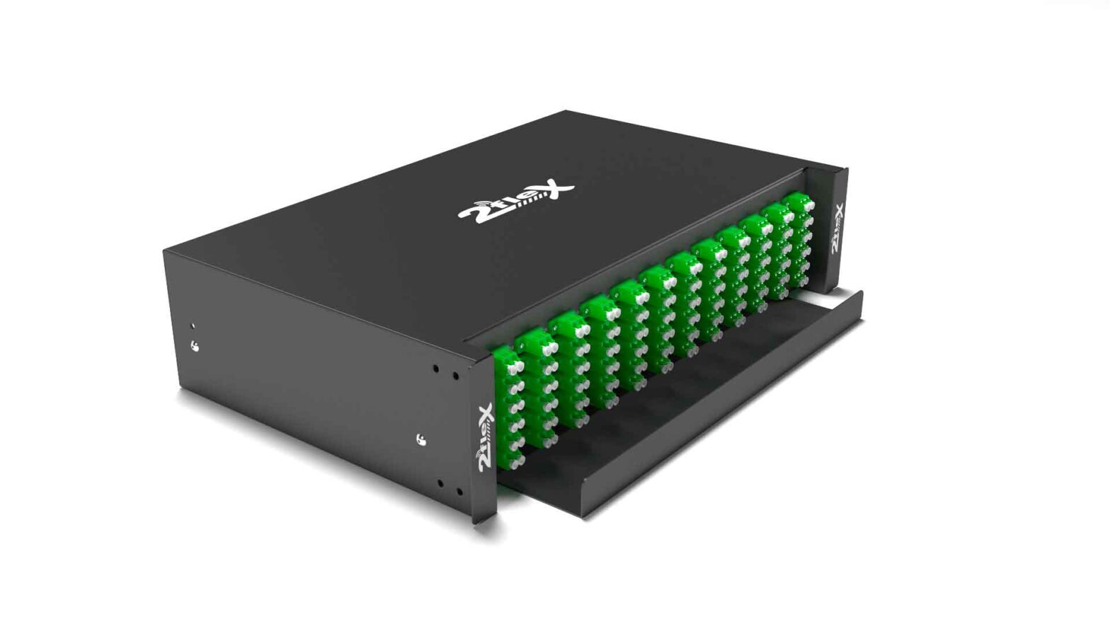 Distribuidor Interno Óptico 144FO LC/APC 2Flex Telecom