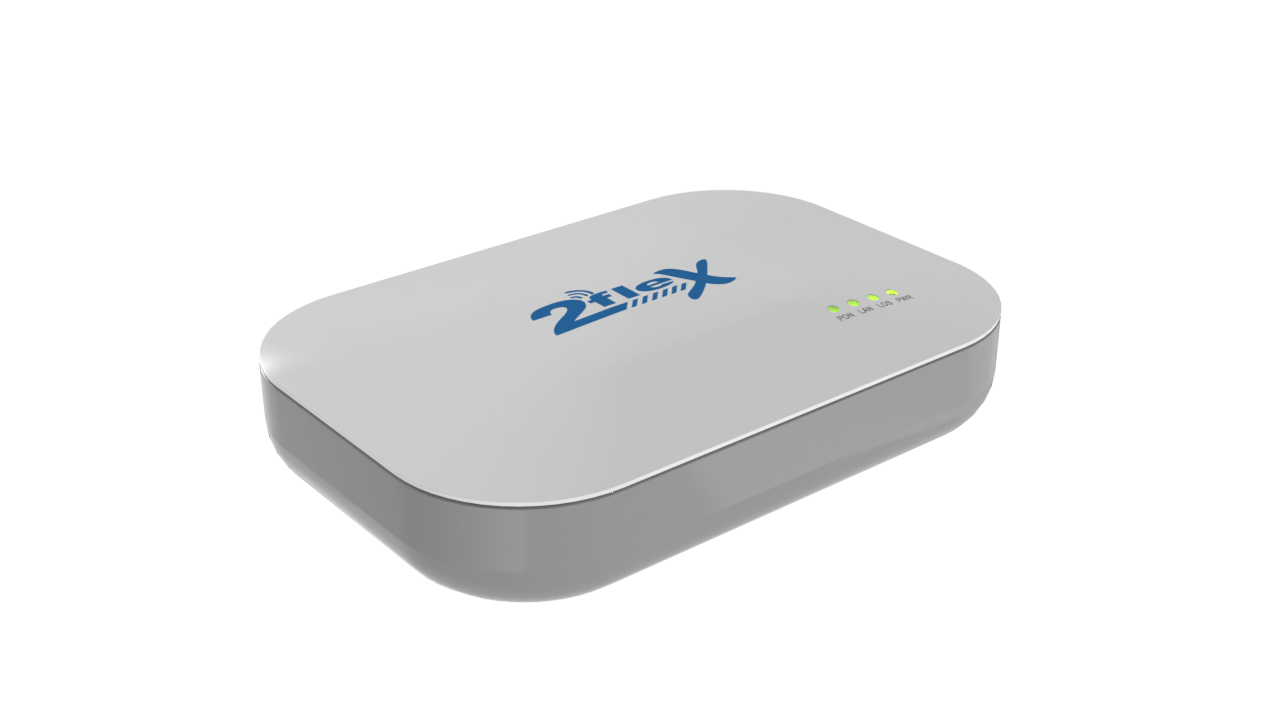 ONU GPON BRIDGE PRO 2 Flex Telecom para acesso de alta velocidade