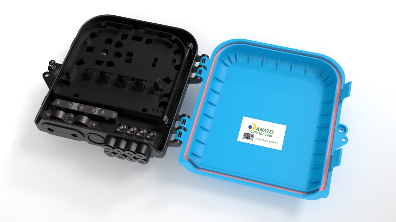 CTO 8FO 2flex facilidade na manutenção e instalação de novos clientes.