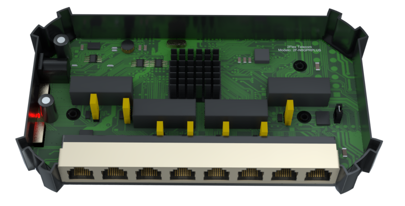 Switch Giga PoE Reverso Plus: Maximize a eficiência do seu sistema CFTV ...